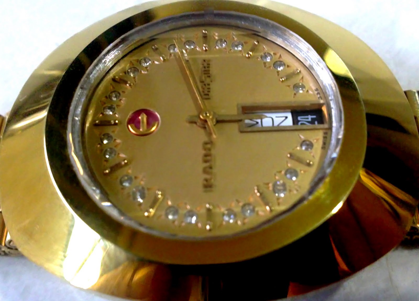koleksijampecks: Jam RADO DiaStar all Diamond (langit dipenuhi dengan ...