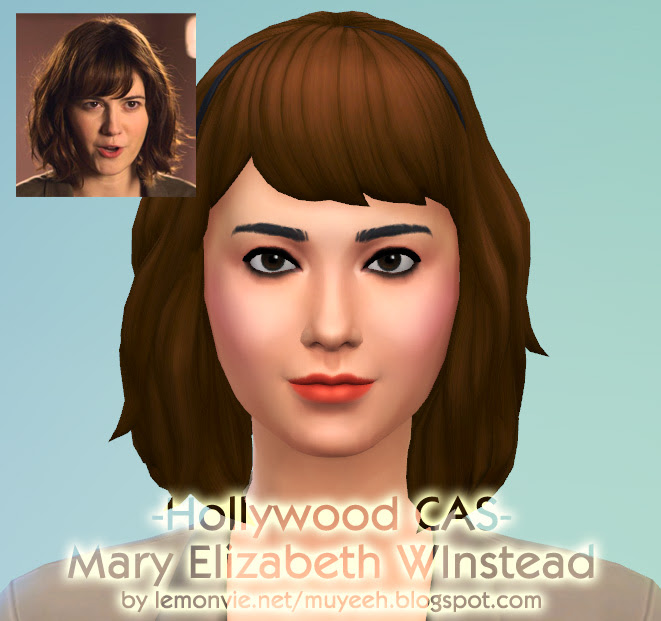 My Sims 4 CAS - Mary Elizabeth WInstead - Imagination Sims 4 CAS