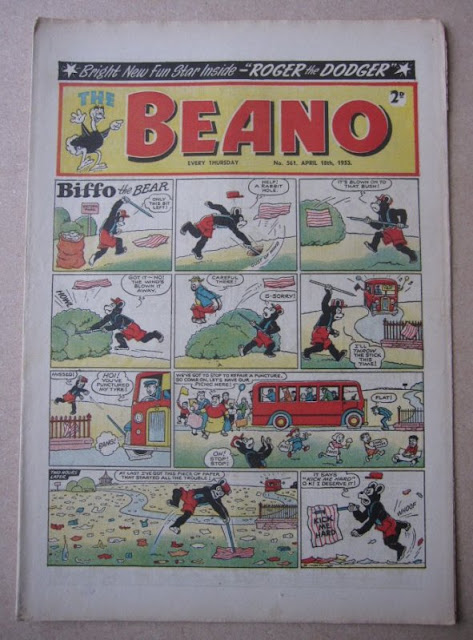 Wacky Comics!: Beano Beginnings - Roger the Dodger!
