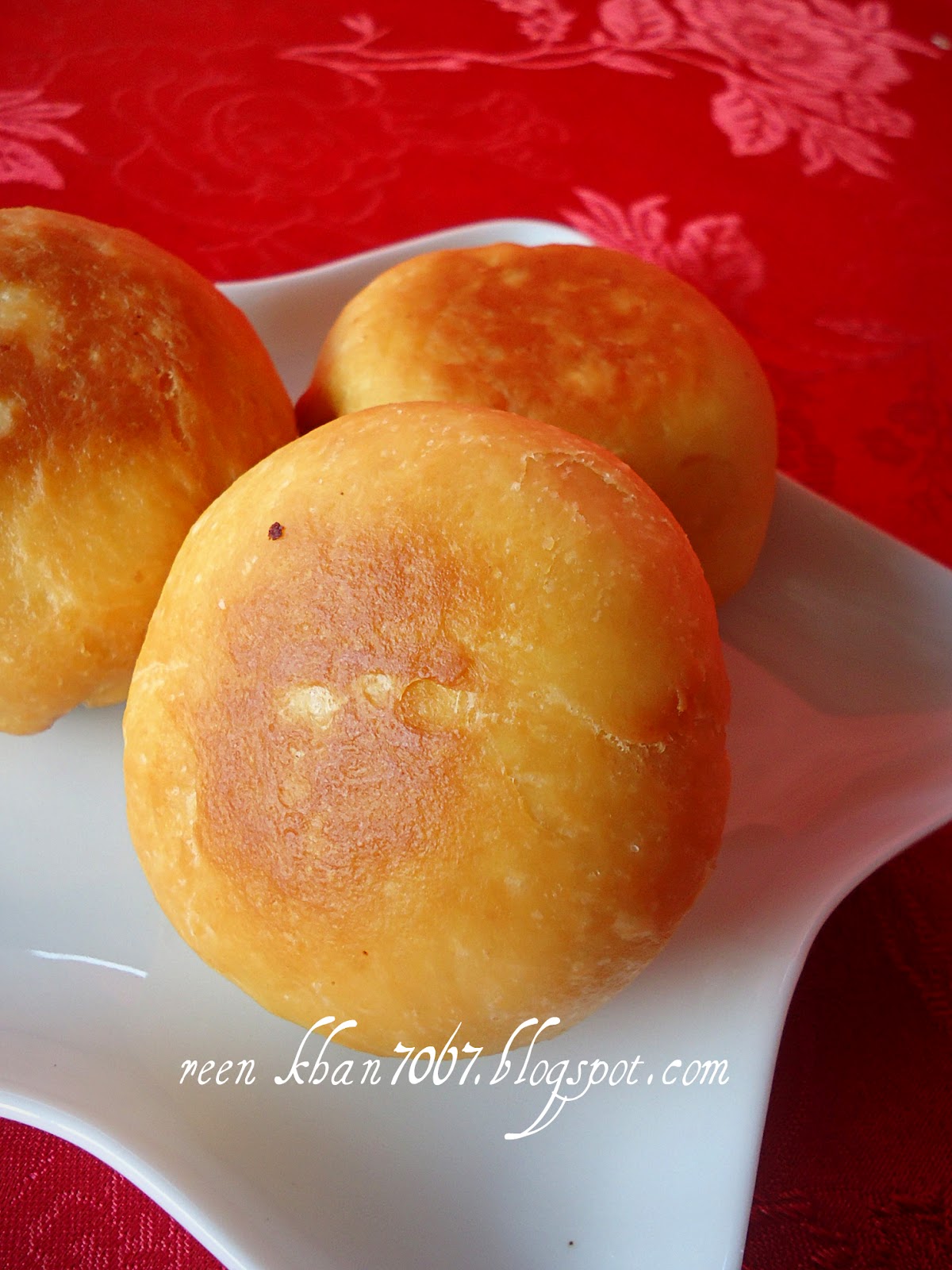 Air Tangan Reen Khan: Pau Goreng Berinti Kacang Merah