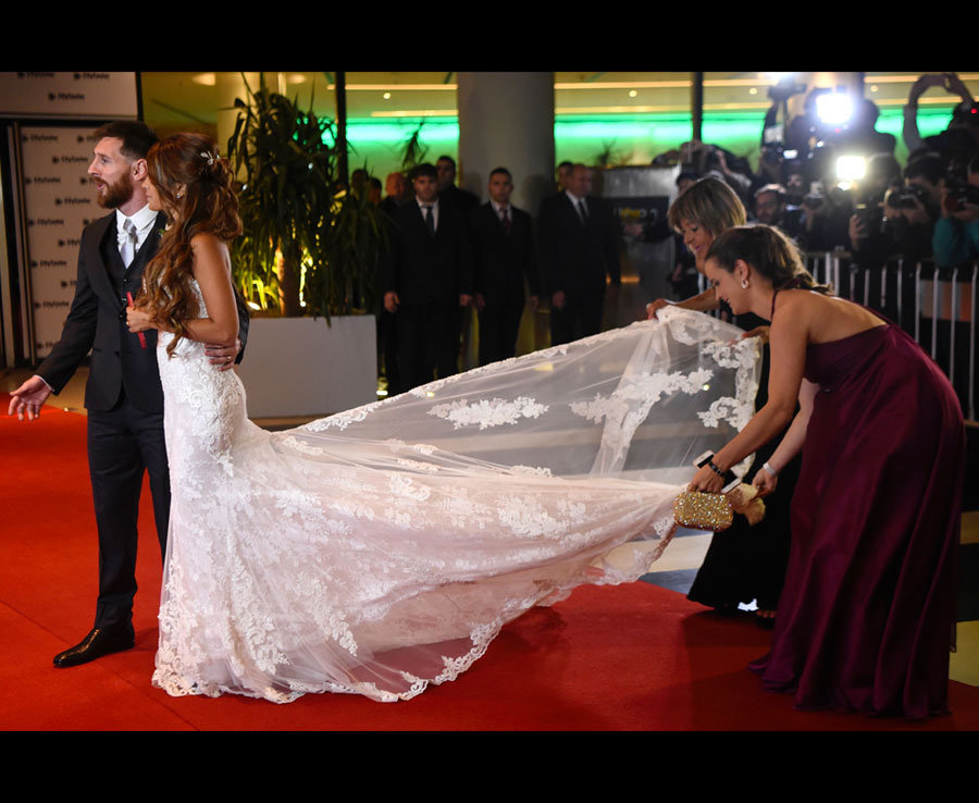 See Photos From Wedding Of Barcelona Superstar, Lionel Messi - PRINCE ...