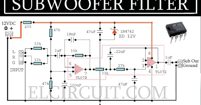 Eletrônica Osaka: Filtro para subwoofer.