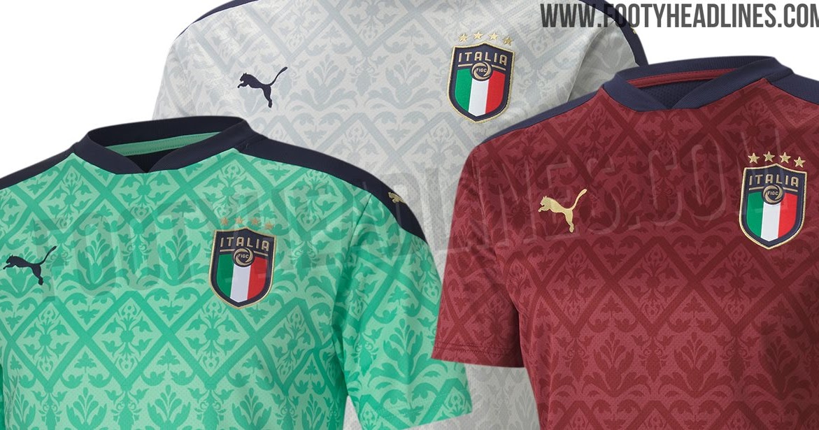 Italy Euro 2020 Goalkeeper Home, Away & Third Kits Leaked - Footy Headlines