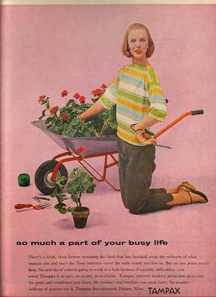 Period Fairy: Throwback Thursday: Vintage Pads and Tampons Ads