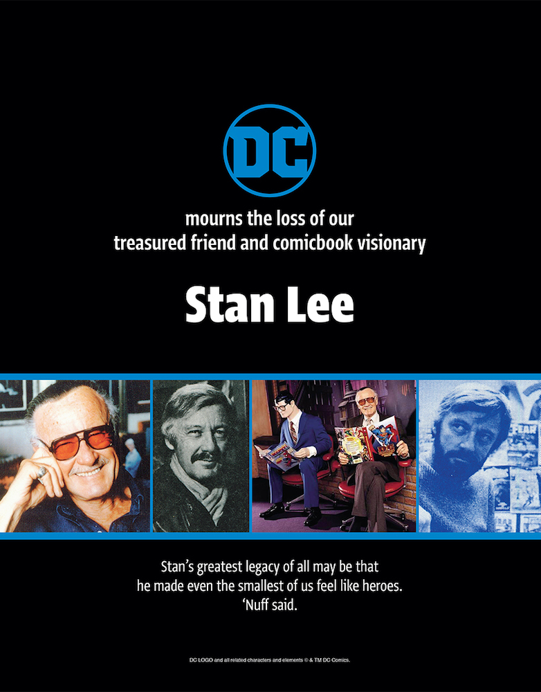Boppin' (Like The Hip Folks Do): DC Comics Salutes Stan Lee