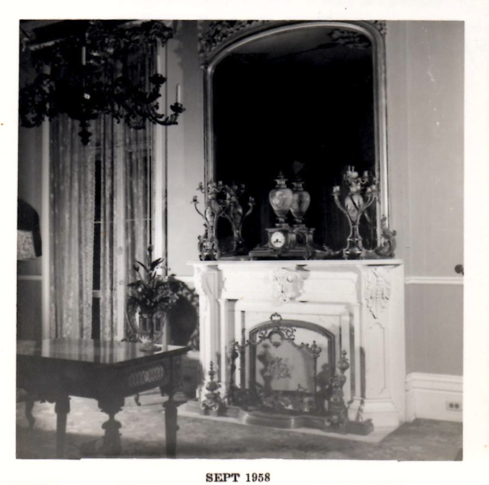 Goodwood Research: Main House Interior, 1958