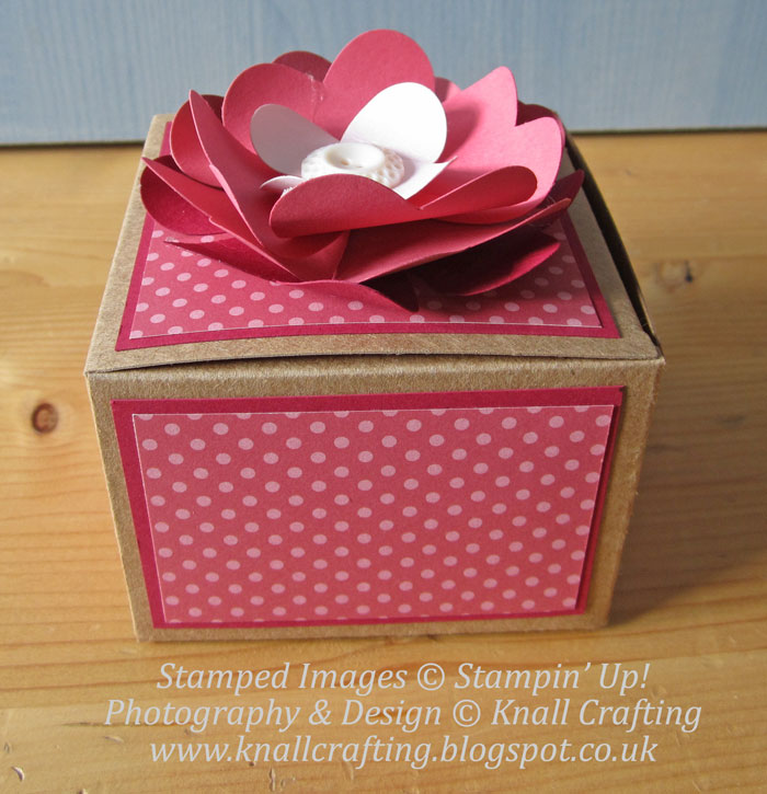 Knall Crafting!: Video Tutorial - Decorated Kraft Box