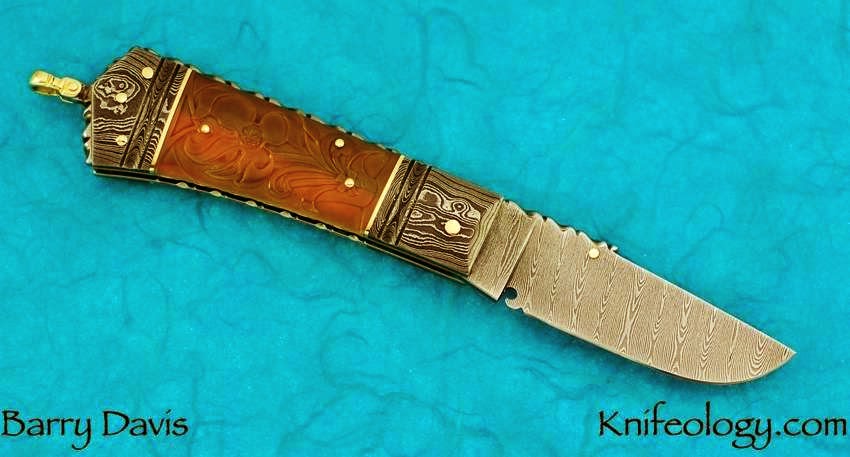 Knifeology Custom Knives: a Barry Davis Art Knife