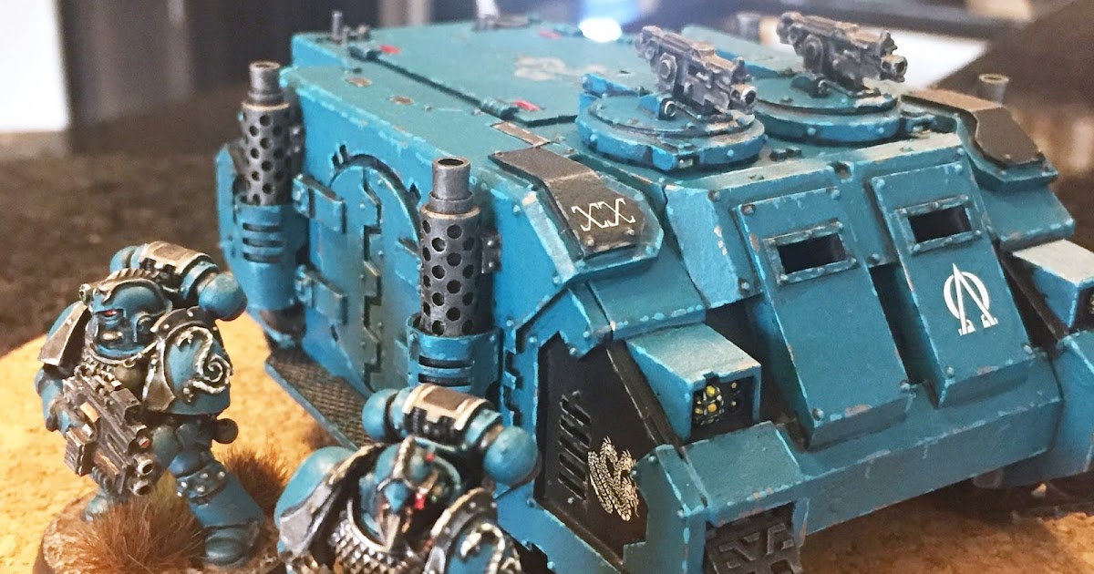 Fawcett Avenue Conscripts: Rhino APC for 30k Alpha Legion