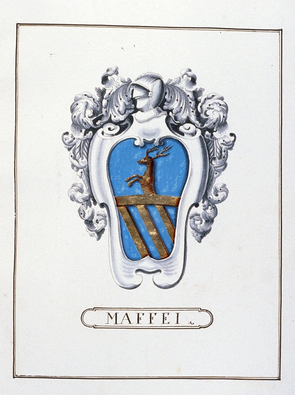 Libro d'Oro della Nobiltà Italiana : Famiglia Maffei o Maffey