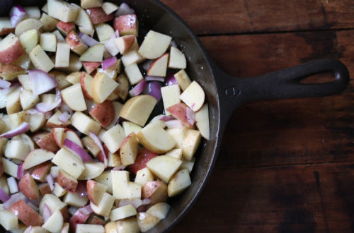 Weekend Brunch Recipe: Summer Vegetable Hash | 17 Apart