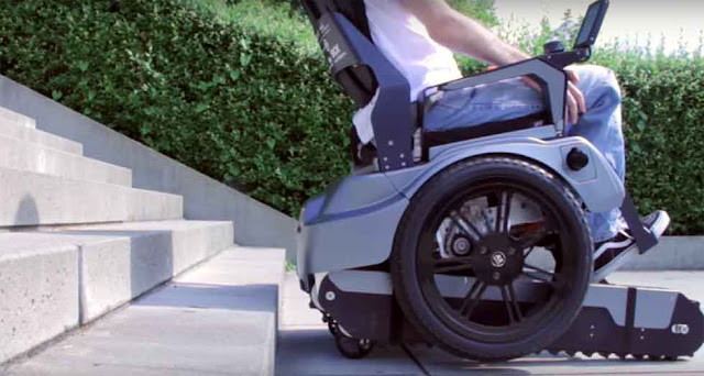 Prototype Kursi Roda Yang Dapat Menajak Di Tangga