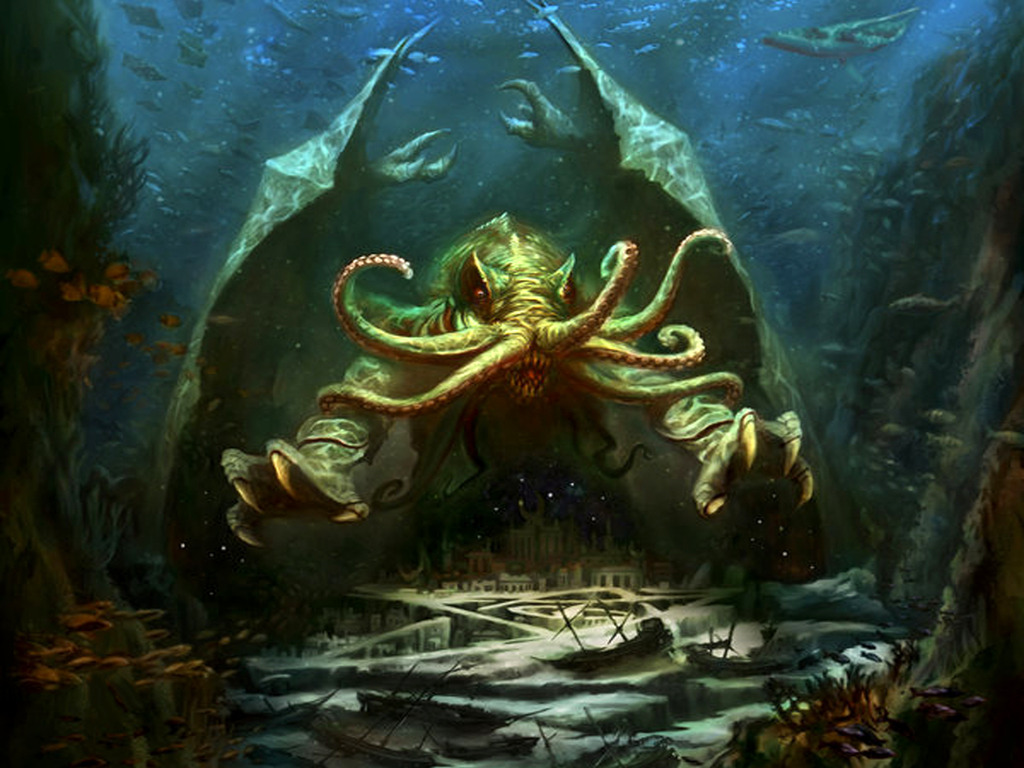 El Espejo Gótico: Mitos de Cthulhu: wallpapers: fondos