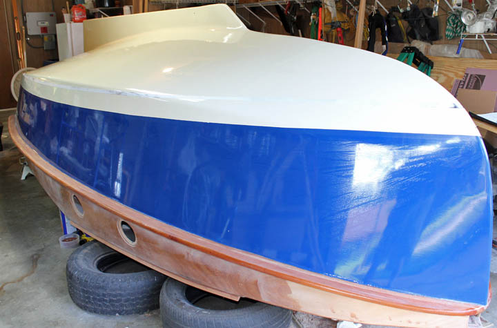 Building the "PocketShip" Pocket Cruiser: Painting the Hull, Part 1