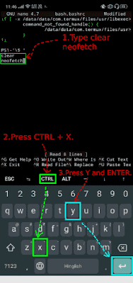 Customize Termux Header Text | Remove Termux Starting text