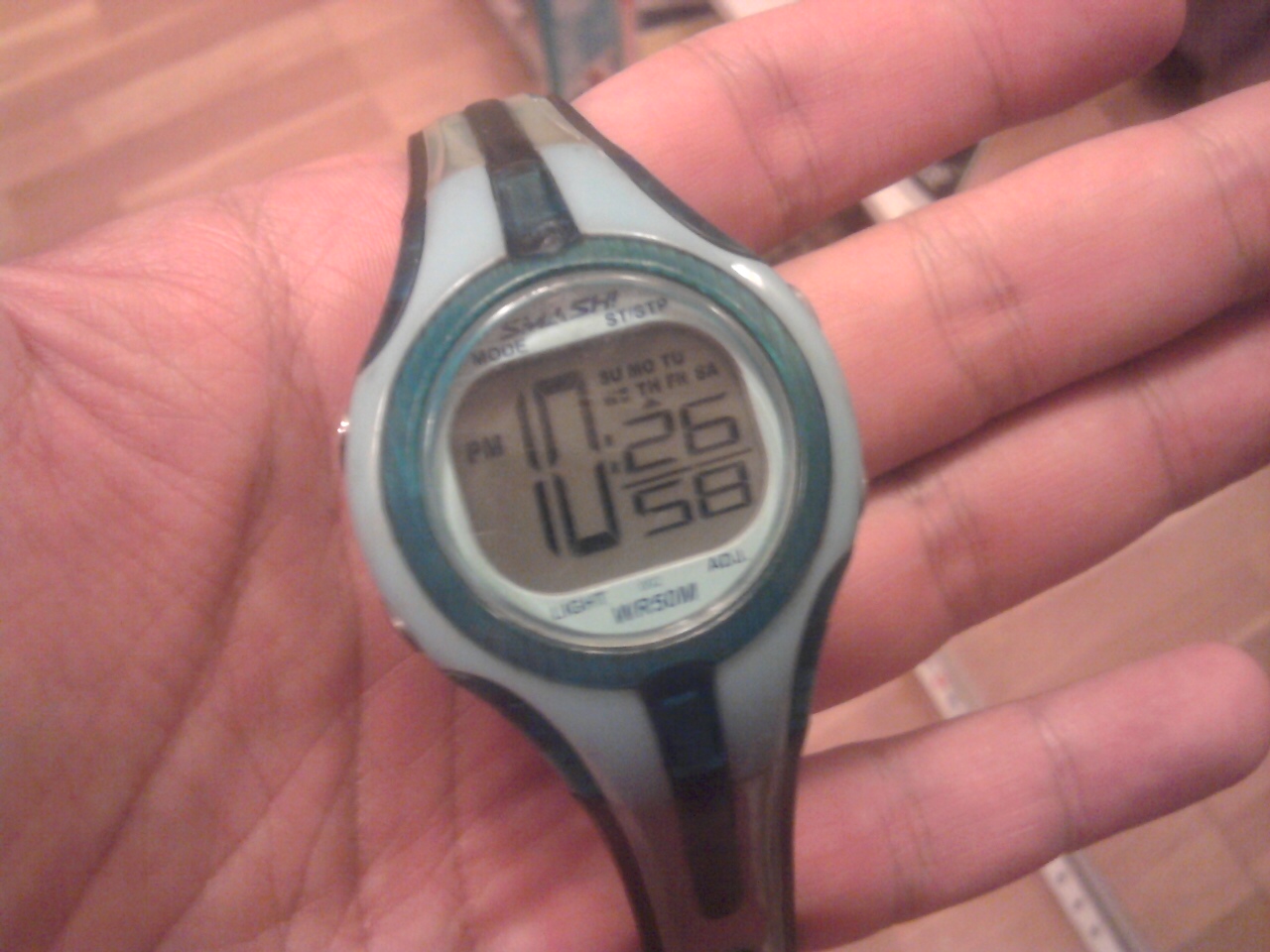 Musing of an Expressive, Ordered and Restless Mind: Smash watch ref: WR50M