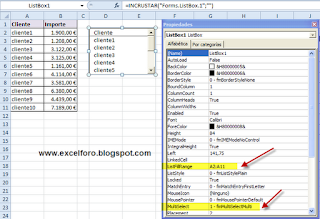 VBA: Contar elementos seleccionados de un ListBox en Excel. | EXCEL FORO: Un blog de Excel