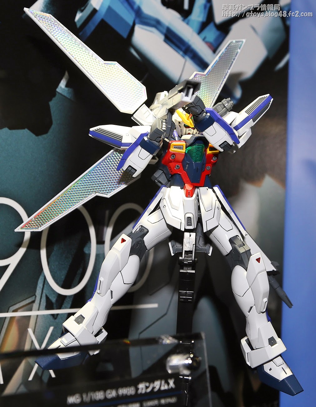 GUNDAM GUY: MG 1/100 Gundam X - On Display @ Gunpla Expo World Tour ...