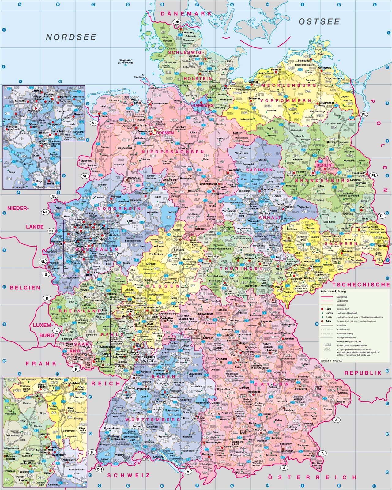 MAPS OF GERMANY
