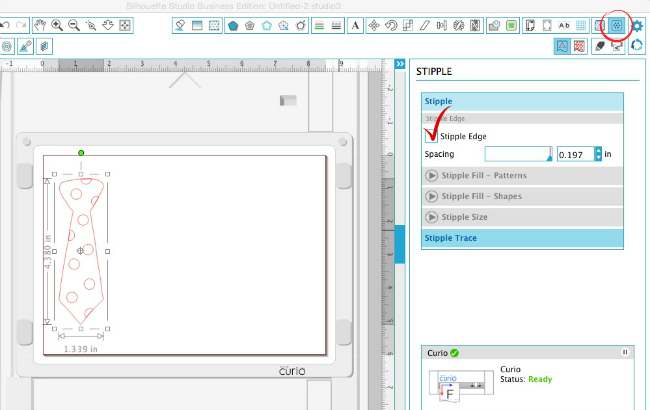 How to Stipple with Silhouette Curio (for Beginners) | Silhouette ...