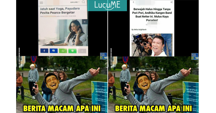 10 Meme 'Berita Macam Apa Ini' Kocaknya Maksimal Banget, Bikin Kzl!