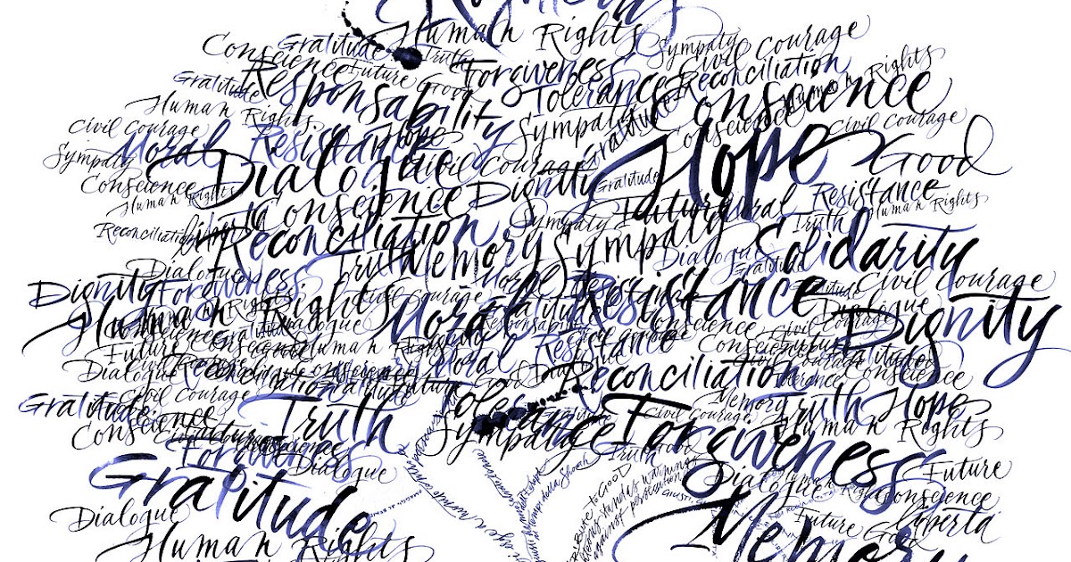 Calligram Designers: A calligraphic calligram