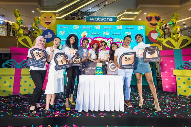 KAD WATSONS RAIKAN ULANG TAHUN #WATSONSREWARDS KE-8