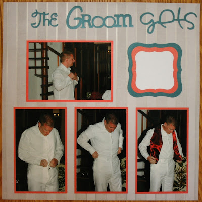 Craft with Bee: More Wedding Scrapbook Layouts