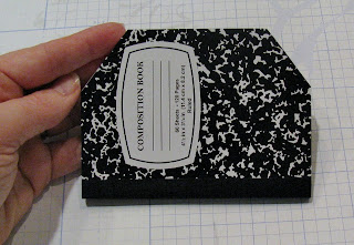 Scrappin' Becky B.: Re-Post! Altered Mini Composition Book "Purse" Tutorial