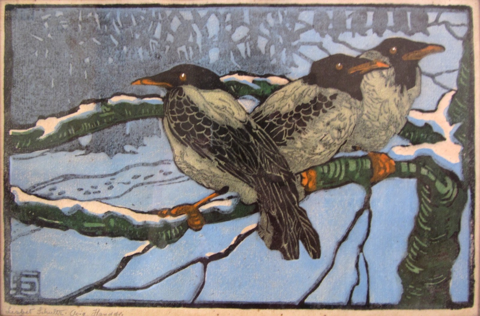 The Linosaurus: Lisbet Schulz, was she, a Dresden printmaker