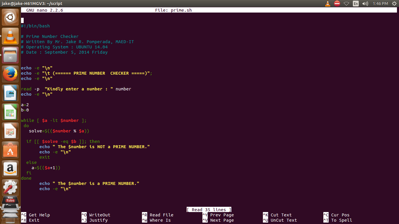 Free Programming Source Codes And Computer Programming Tutorials Prime Number Checker In Bash