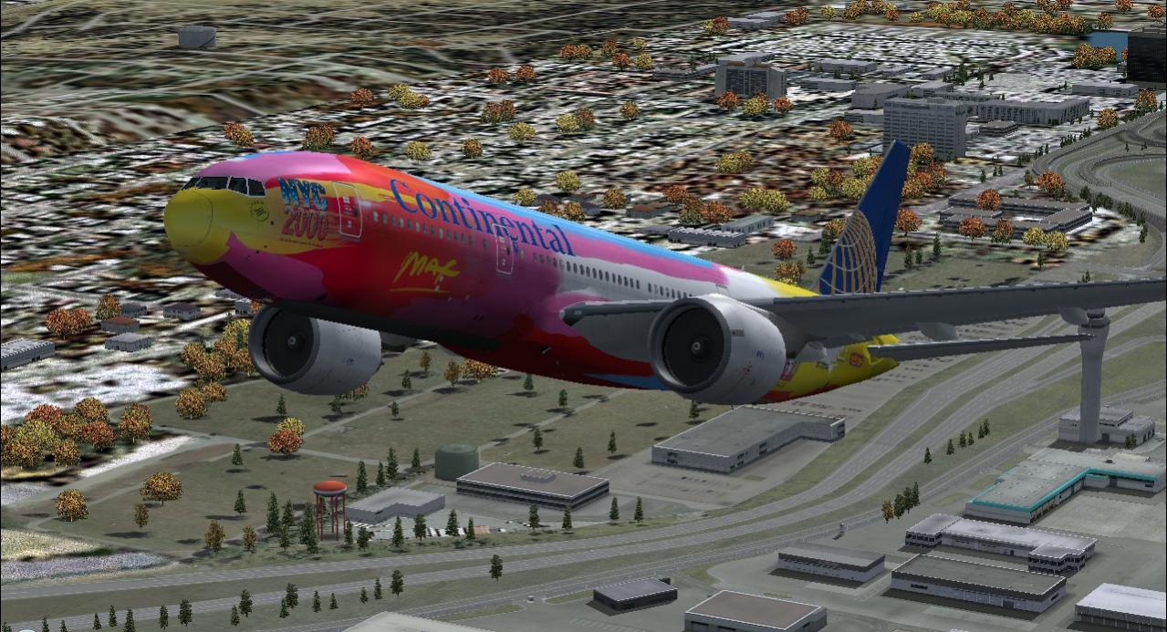 The Max Collector: THE CONTINENTAL BOEING 777