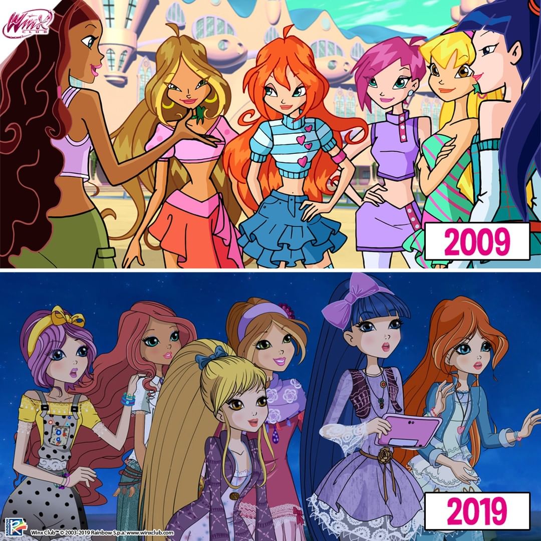 Winx Club 2009 X Winx Club 2019