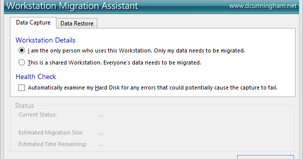 EBLEND IT: Workstation Migration Assistant - Run USMT as Non-Admin user