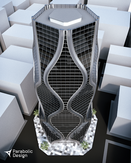 Parametric Study of Hangzhou Tower | Parabolic Design