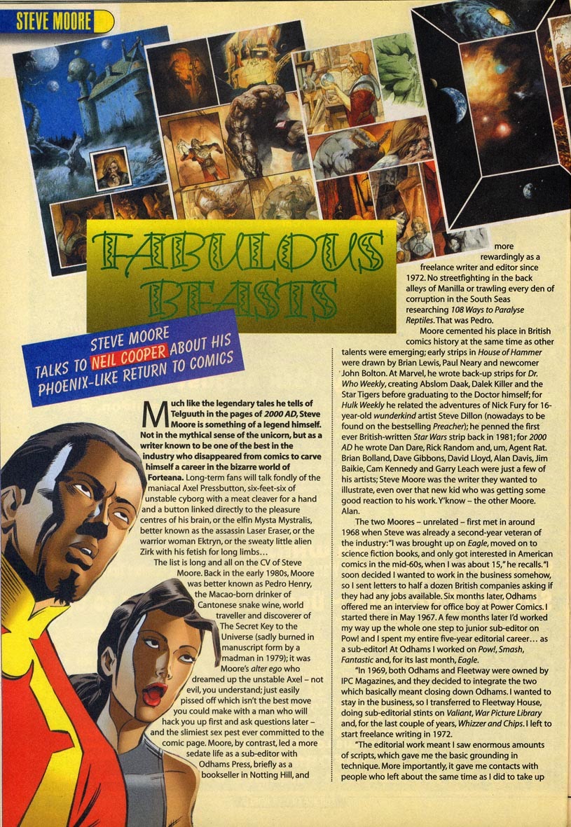 Bear Alley: Steve Moore: Fabulous Beasts