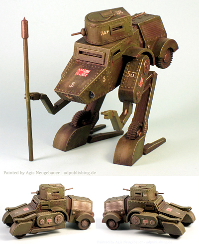 Wargame News and Terrain: Company B: Japanese World War Two Walker