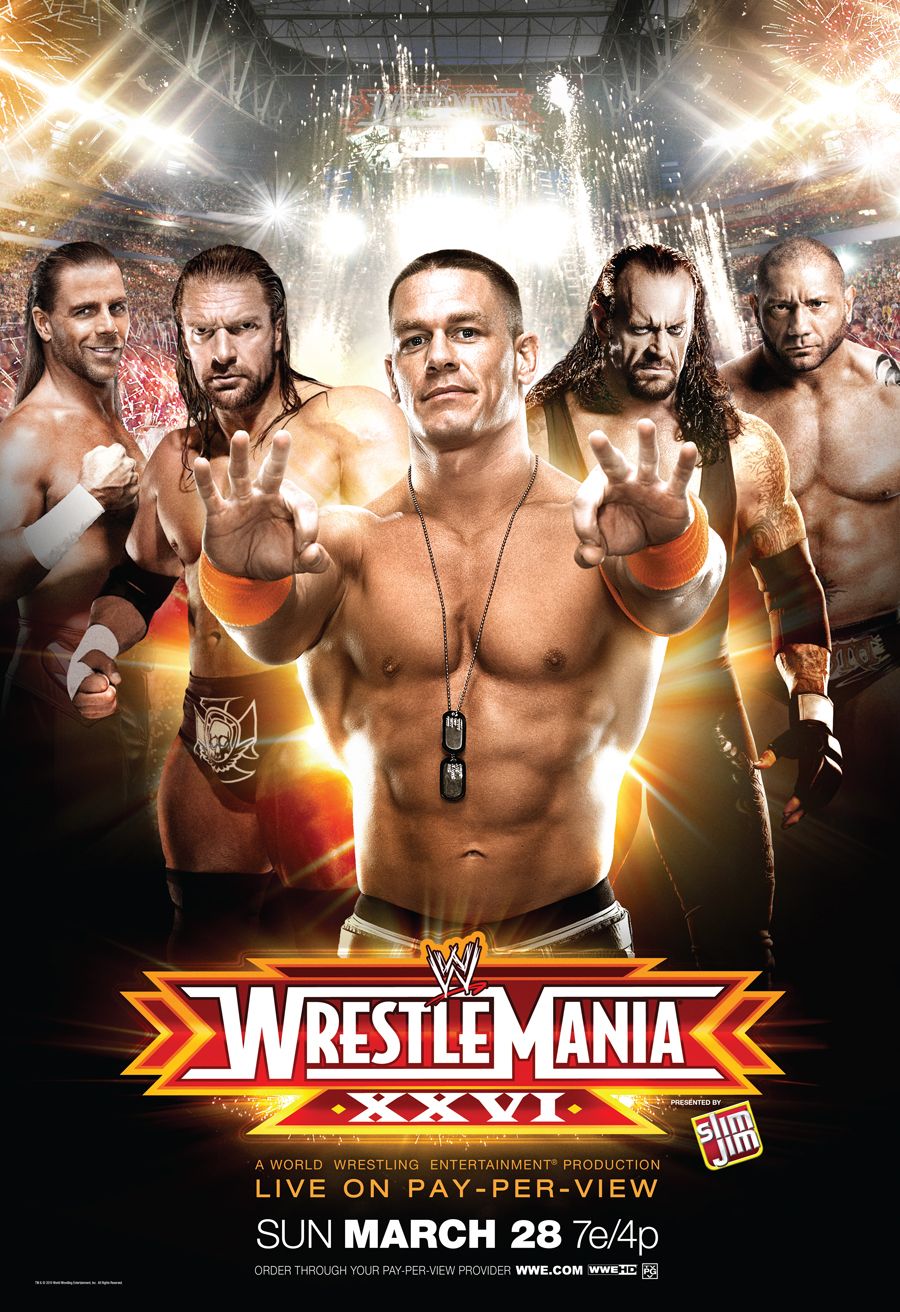 And Yet They Deny: Sign Language (A-OK) - WWE WrestleMania XXVI Poster