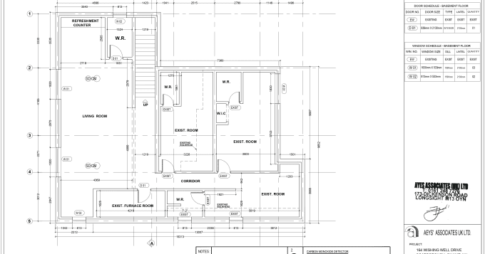 Draw Architectural 2D Working Drawings With All Details | Architecture ...