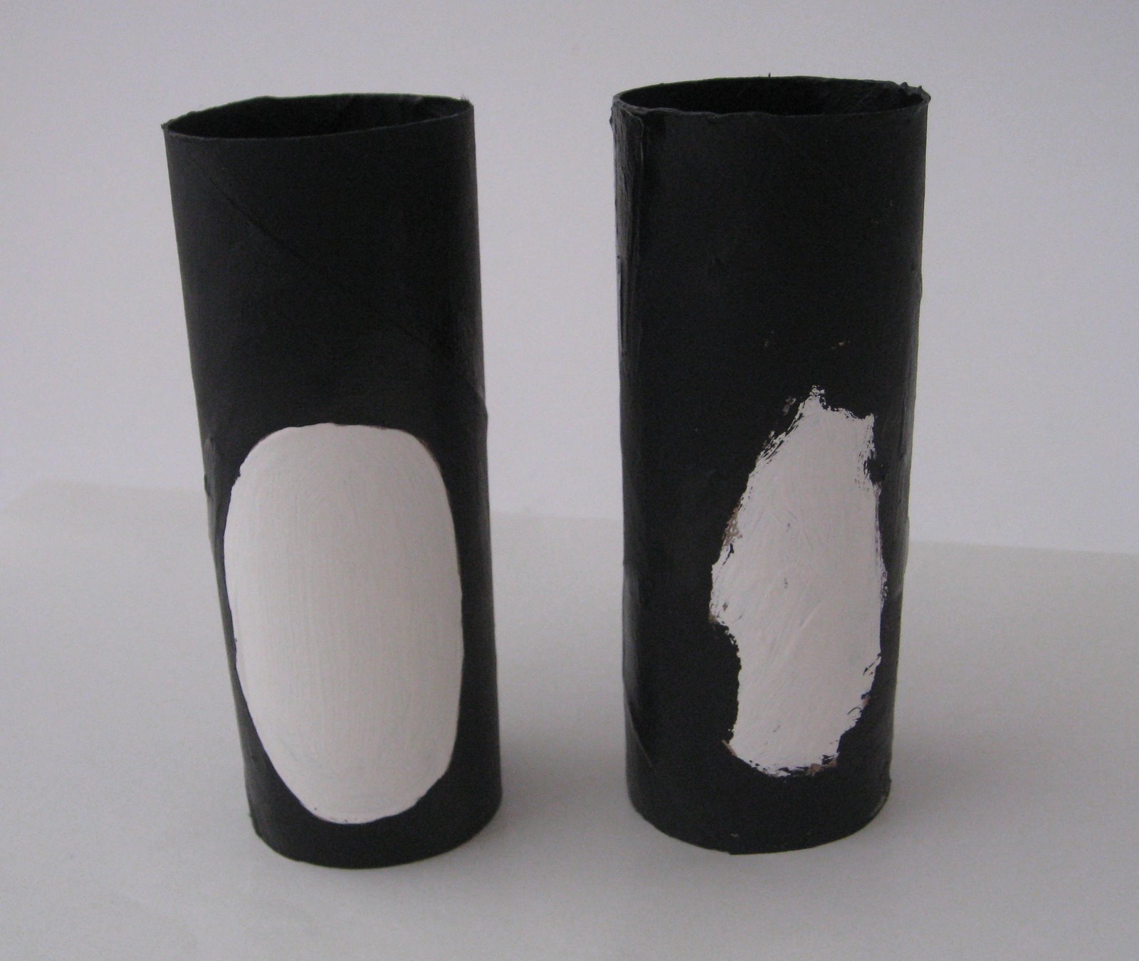 Cindy deRosier: My Creative Life: Cardboard Tube Penguins