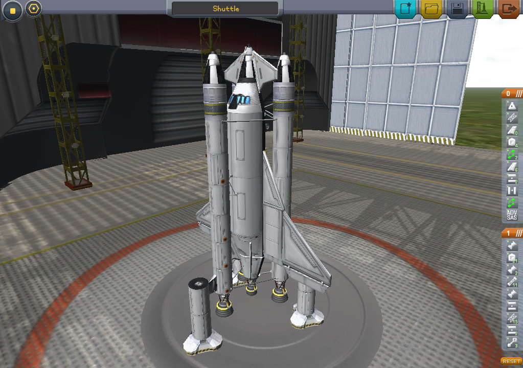 Kerbal Space Program Space Shuttle Stock