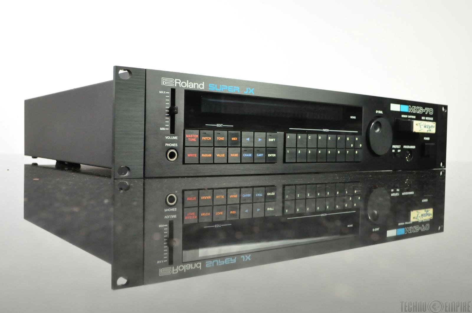 MATRIXSYNTH: ROLAND MKS-70 Super JX Polyphonic Rack Synthesizer SN 720243