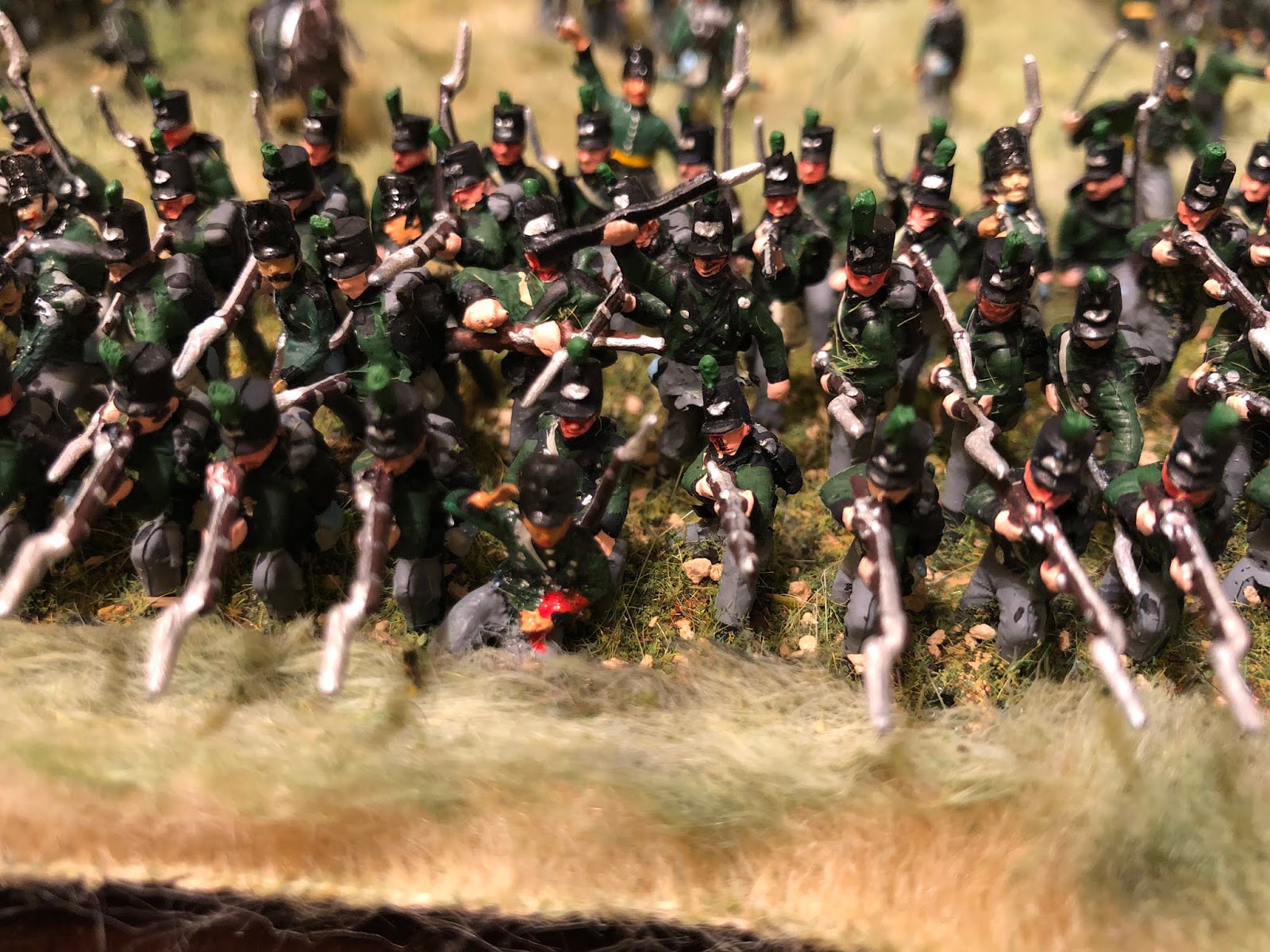 Waterloo in 20mm: The York and Grubenhagen Double Battalion square