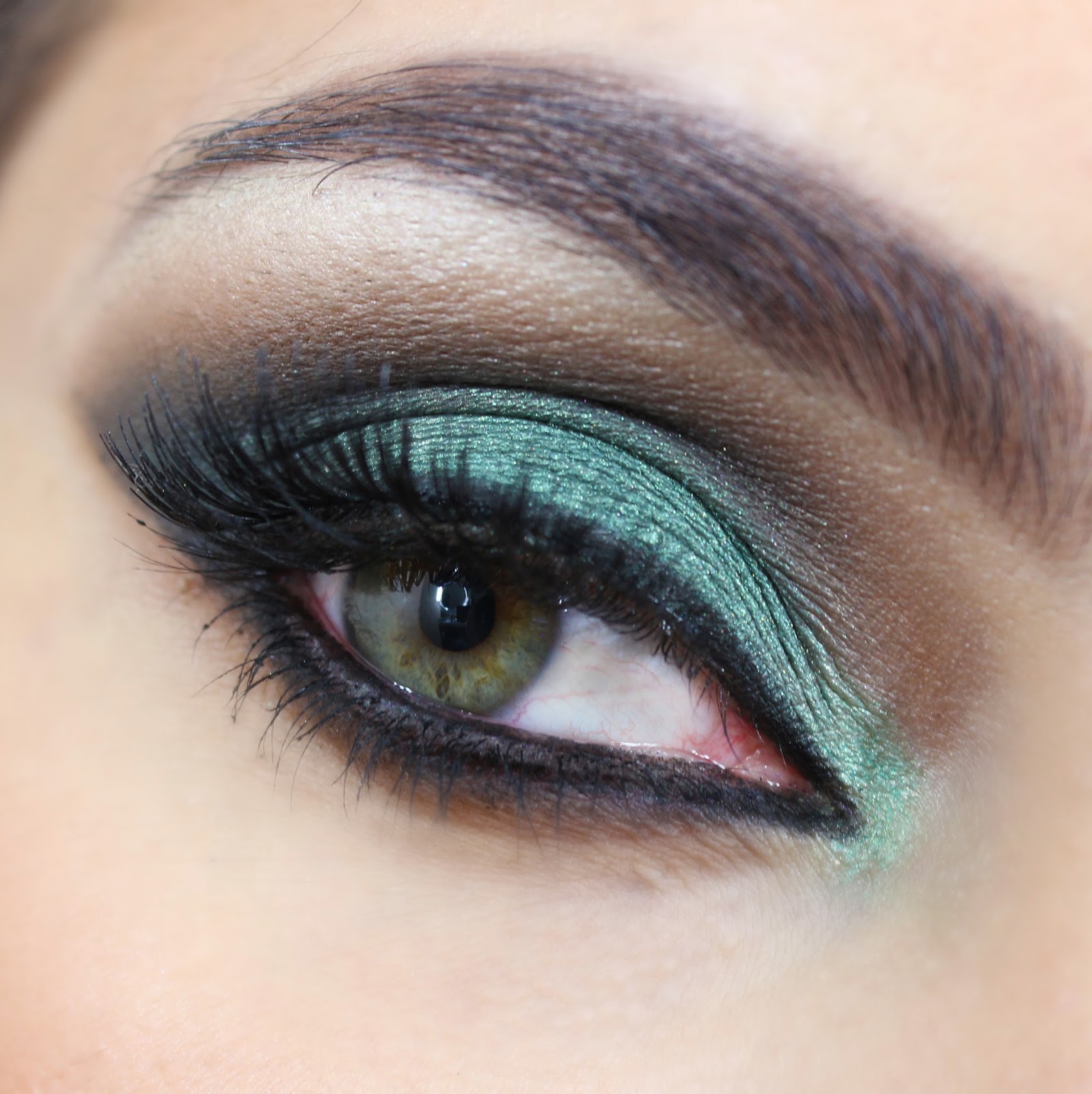 Michelli Make Up: Maquiagem Verde Glamour