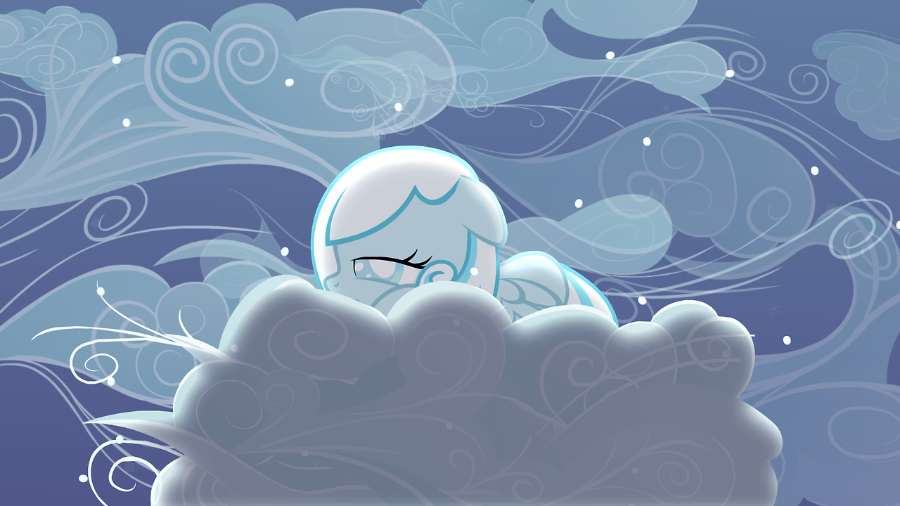Snowdrop Filly Wallpaper