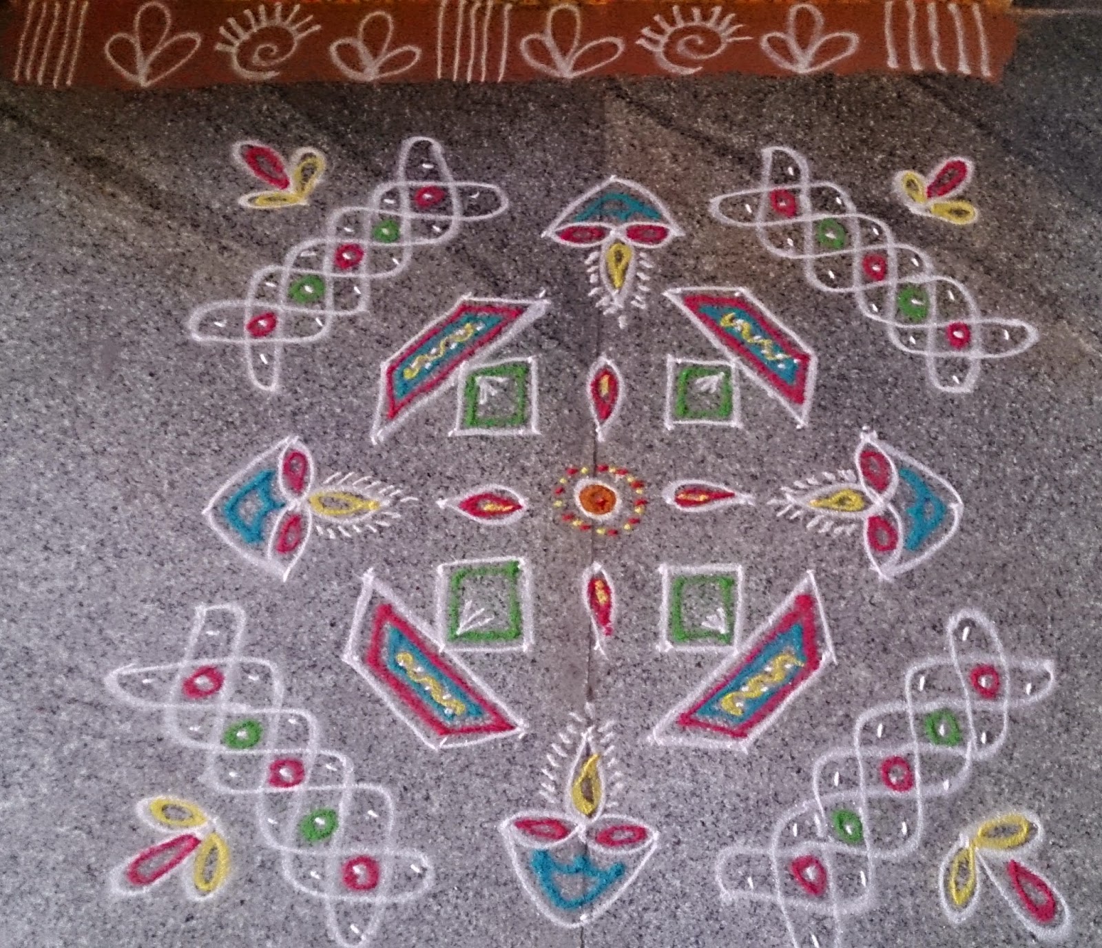 Muggulu blog: Deepam muggu