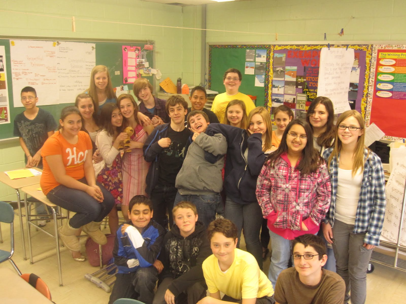 Ms. Cowley's 7th Grade Class
