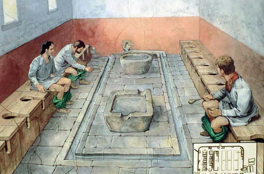 1_7.ROMA: LETRINAS EL WC DE LOS ROMANOS