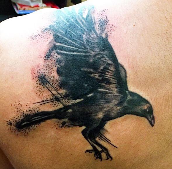 50+ Crow Raven Tattoo Designs For Men (2020) With Meaning | Tattoo ...