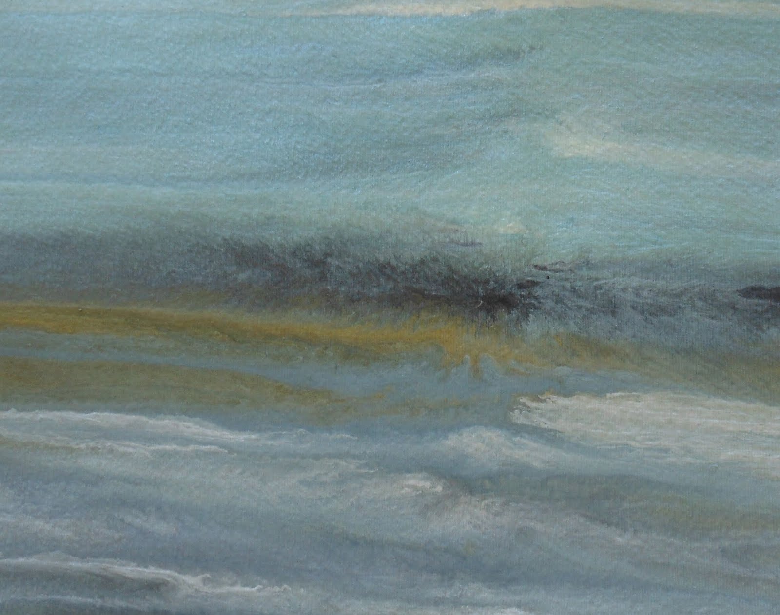 Contemporary Seascape Paintings By Kimberly Conrad: Hope in the Storm ...